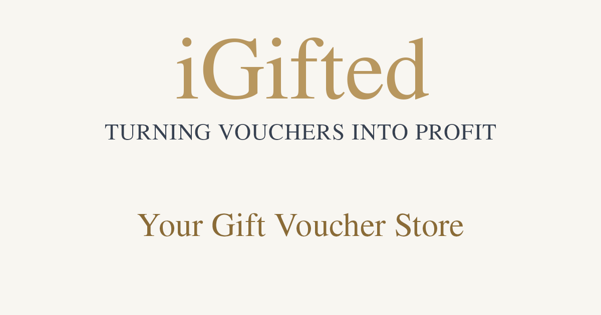 iGifted | Gift Voucher Store